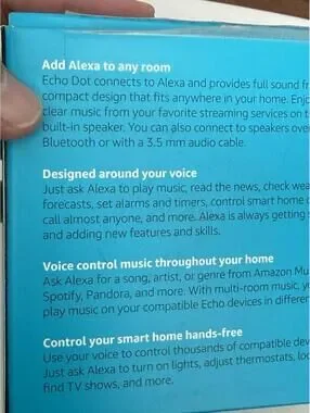 Amazon | Other | Amazon Echo Dot 3rd Generationsmart Speaker With Alexa ...